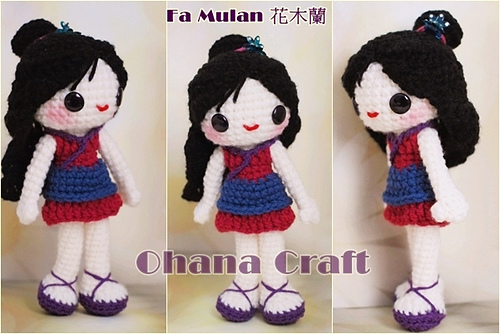 Ravelry: Mulan pattern by ohana craft