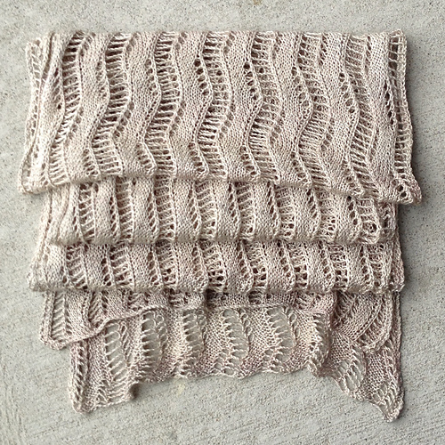 Ravelry: lynnw63's Lace Ribbon Scarf