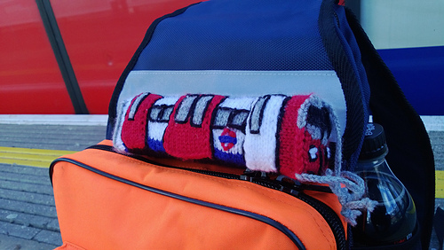 Ravelry: fantomknitter's Jubilee Line Underground Train