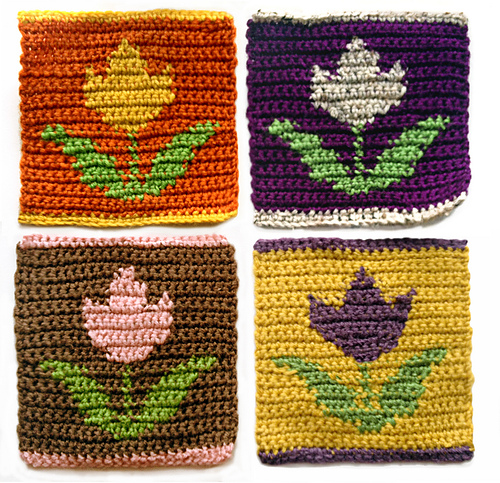 Ravelry: Tulip Square pattern by Betty Barnden
