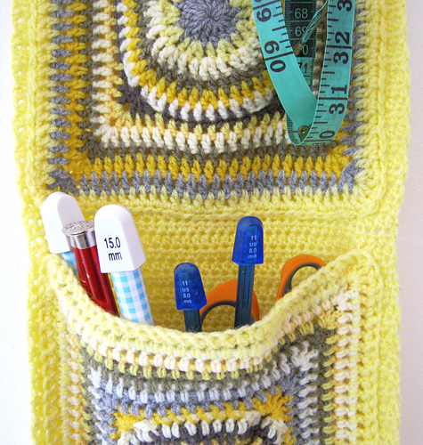 Ravelry: Wall Pockets pattern by Clare Blowers