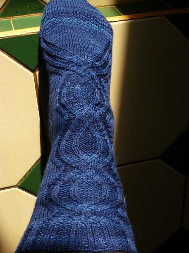 Ravelry: Bigger On the Inside Socks pattern by Heidi Nick