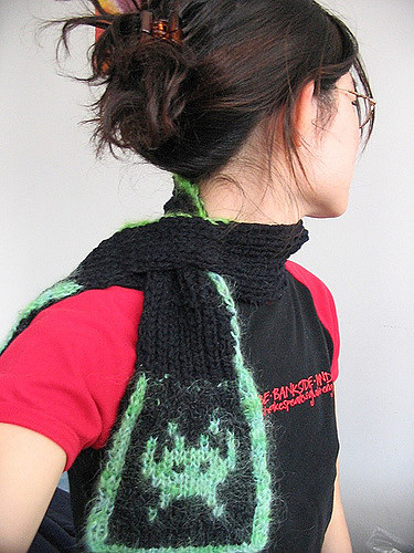Ravelry: Space Invaders Charts pattern by Jennifer Wang