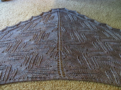 Ravelry: Meteorology Shawl pattern by verybusymonkey