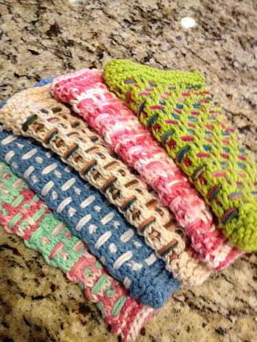 Ravelry: Morse Code Cloth pattern by Renee M