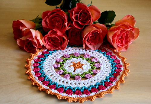 Ravelry: I Love Holland Dutch Tulips Mandala pattern by Marinke Slump