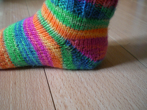 Ravelry: Fish Lips Kiss Heel pattern by Sox Therapist