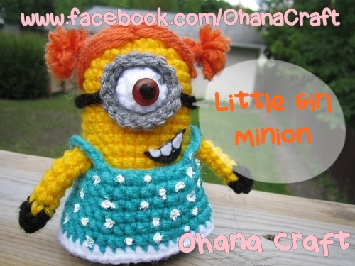 Ravelry: Mini Little Girl Minion pattern by ohana craft