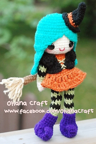 Ravelry: Matilda the Witch pattern by ohana craft