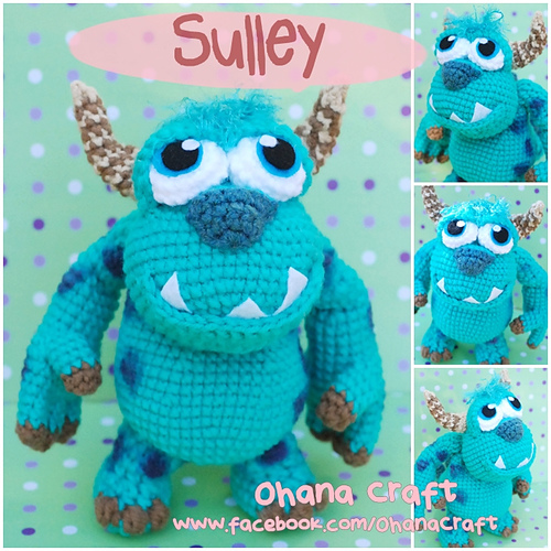 Ravelry: Sulley pattern by ohana craft