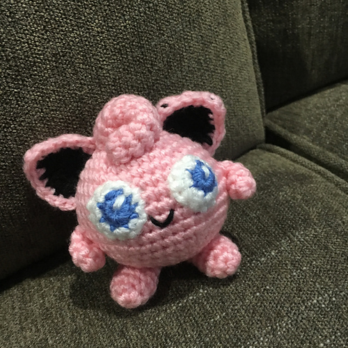 Ravelry: Jigglypuff pattern by Nichole's Nerdy Knots