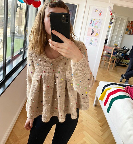 Ravelry: The Bad Idea Top pattern by Lærke Bagger