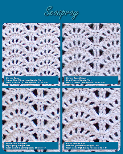 Ravelry: Seaspray pattern by 10 Hours or Less