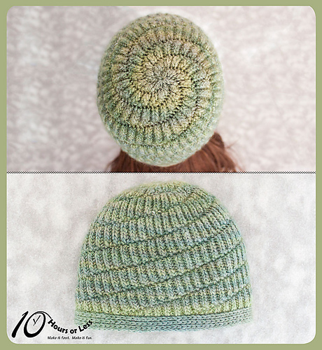 Ravelry: Revolving Rib pattern by 10 Hours or Less