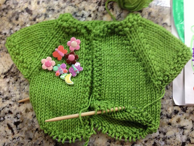 Ravelry: 10cowife's Quick Knit Baby Shrug for Nellie Jones