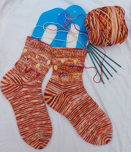 Ravelry: Walk of Sorrow Socks pattern by Michaela Sandering