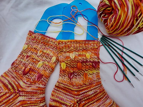 Ravelry: Walk of Sorrow Socks pattern by Michaela Sandering