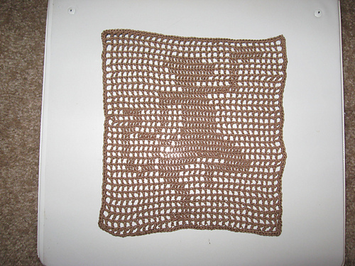 Ravelry: Monkey Happy Dance Filet Crochet Chart Graph pattern by Maria ...