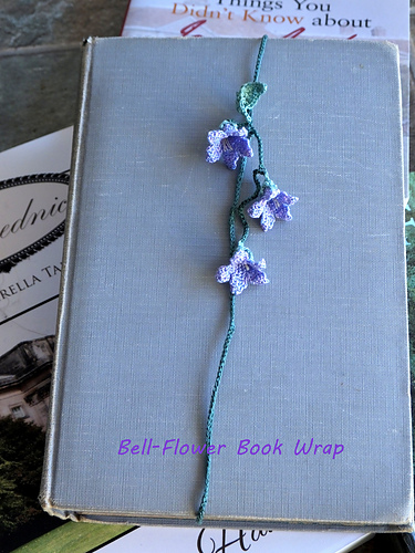 Ravelry: Bellflower Book Wrap pattern by Robin Dykema