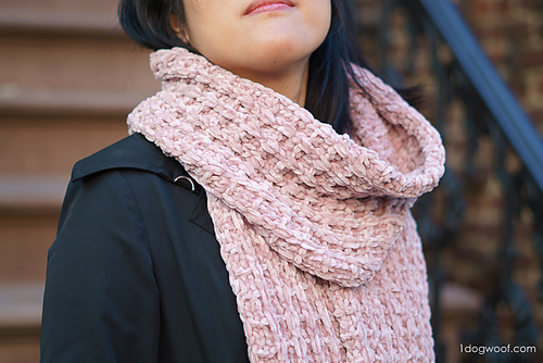 Ravelry: Snowbird Waffle Scarf pattern by ChiWei Ranck