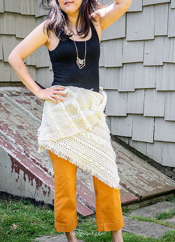 Ravelry: Boho Fringe Shawl pattern by ChiWei Ranck