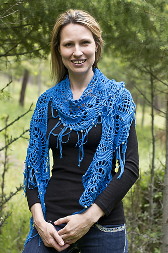 Ravelry: Swirling Shawl pattern by Susie Bonell