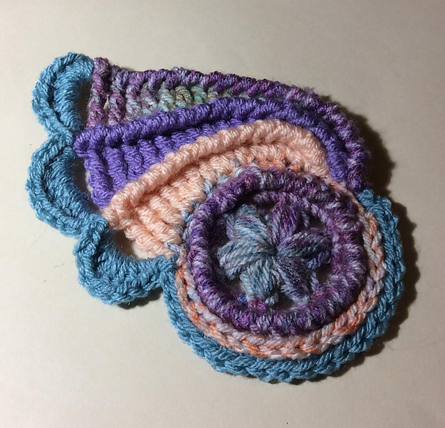 Ravelry: Freeform Swirl Flower pattern by Amber Willen