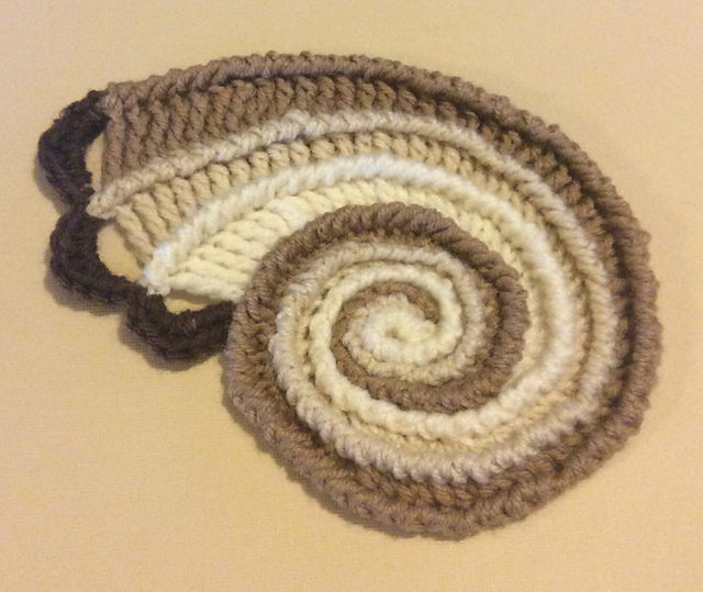Ravelry: Freeform Three Color Spiral Motif pattern by Amber Willen
