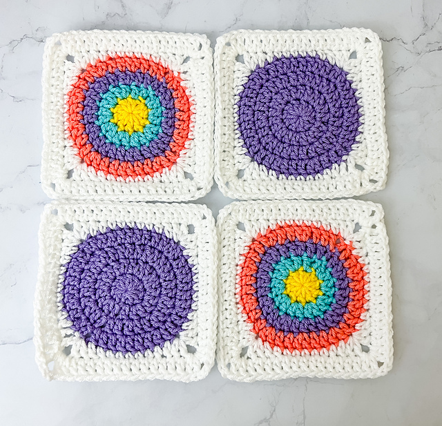 Ravelry: Circle Granny Square pattern by Kylee Keller