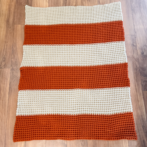 Ravelry: Easy Waffle Stitch Blanket pattern by Kylee Keller