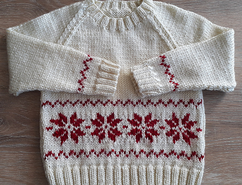 Ravelry: Snowflake Sweater pattern by Two Stitch Patterns