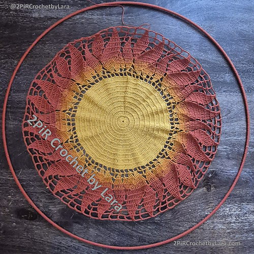 Ravelry: The Sun Mandala pattern by 2PiR Crochet by Lara