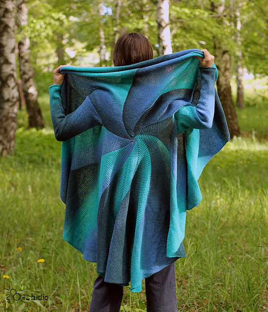 Ravelry: Convertible wool coat pattern by ToBeStudio