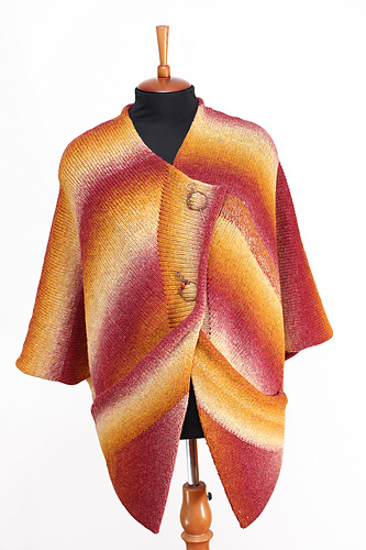 Ravelry: Knitted Cardigan Phoenix pattern by ToBeStudio
