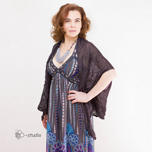Ravelry: 3-dimensional vest pattern by ToBeStudio