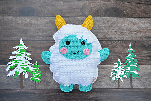 Ravelry: Yeti Kawaii Cuddler® pattern by Donna Beavers