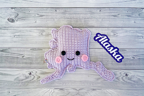 Ravelry: State of Alaska Kawaii Cuddler® pattern by Donna Beavers