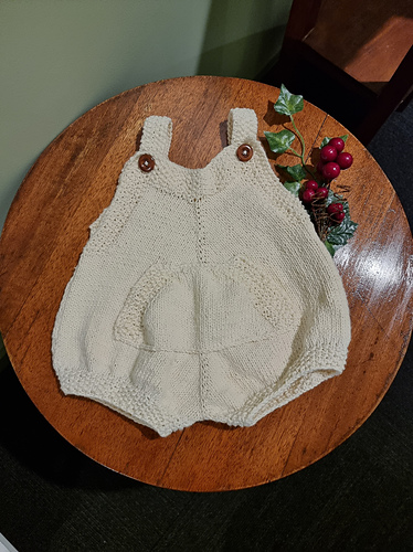 Ravelry: Pickles Romper pattern by Marta Porcel