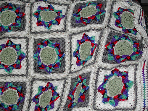 Ravelry: Eight Pointed Flower pattern by Julie Yeager