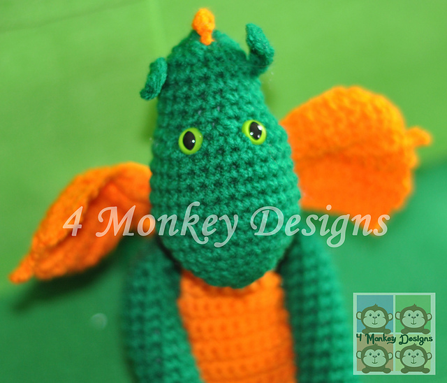 Ravelry: Drazzle Dragon pattern by Janel James