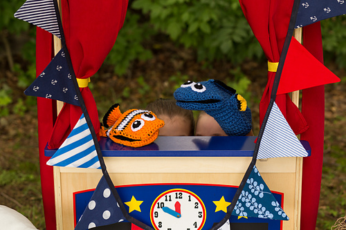 Ravelry: Blue Tang Fish Puppet pattern by Jennifer Root