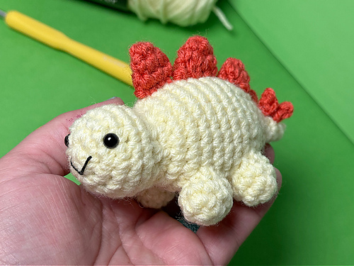 Ravelry: Little Steggie the Stegosaurus pattern by Erica Dietz