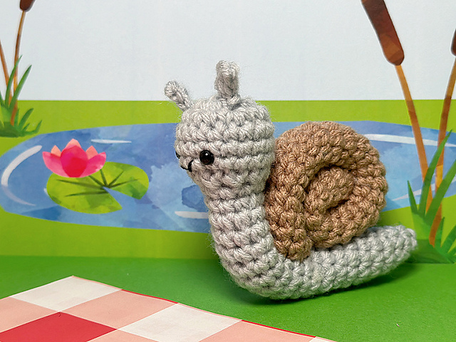Ravelry: Small Snail pattern by Erica Dietz