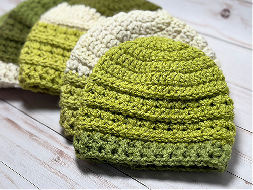 Ravelry: Trinity Stripe Hat pattern by Erica Dietz