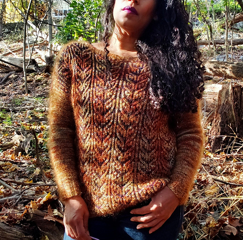 Ravelry: Broadleaf pattern by Wool & Pine