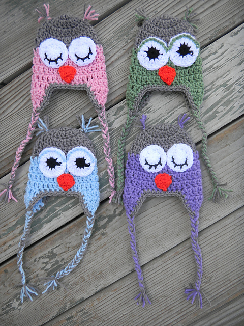 Ravelry: Owl Hat pattern by Cadi Schmidt