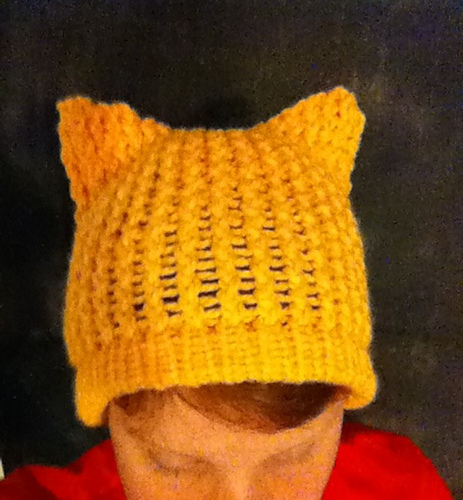 Ravelry: Moogle or Kitty ears hat pattern by Rachel Watts