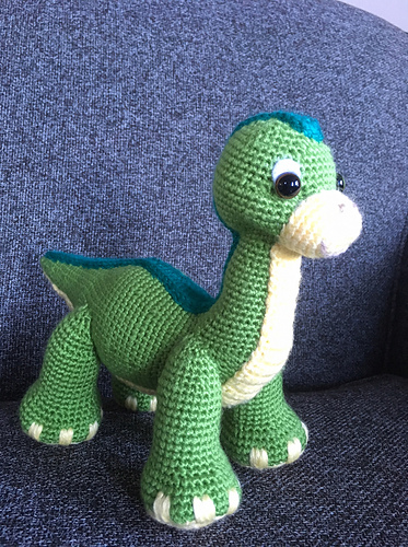 Ravelry: longneck dinosaur pattern by Anastasia Bradley