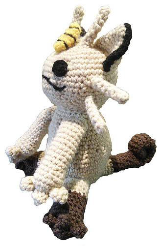 Ravelry: Meowth Pokemon Amigurumi pattern by Molly Putman