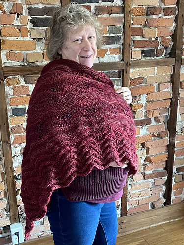 Ravelry: Violets in October pattern by Knitting With Judit Horvath